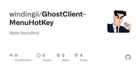 GitHub Windingii GhostClient MenuHotKey Bkebi MenuBind