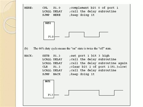 I/O port programming in 8051 | PPTX | Operating Systems | Computer Software and Applications