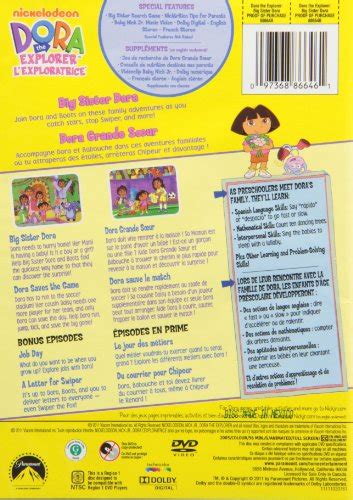 Dora The Explorer Big Sister Dora Dvd Id Shop Ca