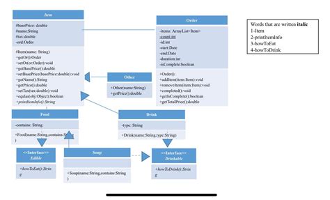 solved q3 50 point implement the following class diagram