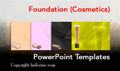 Foundation Cosmetics PowerPoint Templates