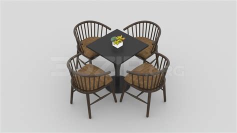2680 Free 3d Table And Chair Model Download 2680 Free 3d Table And Chair Model Download