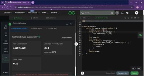 Dsachallenge Geeksforgeeks Problemsolving 100daysofcode Keepcoding