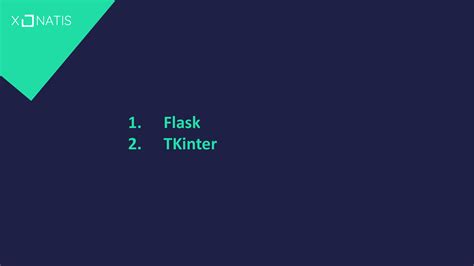 Développement De Clients Python Avec Flask Et Tkinter