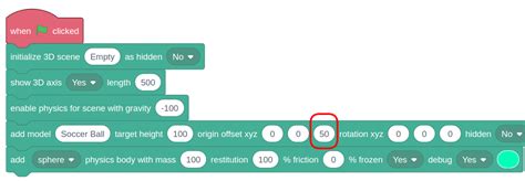 Adding Physics Bodies For 3d Objects Creaticode Scratch Forum