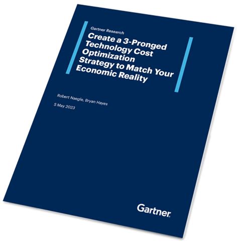 Create A 3 Pronged Technology Cost Optimization Strategy To Match Your