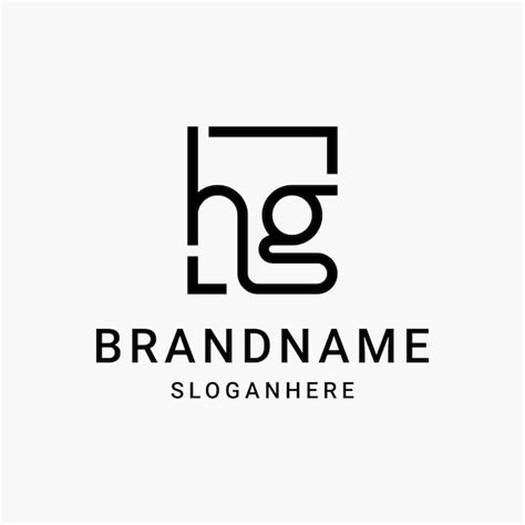 Premium Vector Alphabet Letters Initials Monogram Logo H G Logo Design