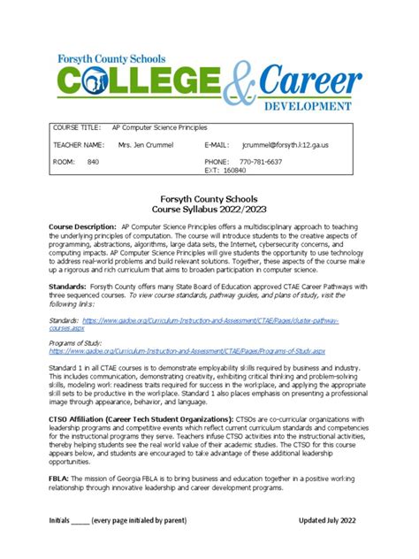 Ap Computer Science Syllabus Pdf Privacy Websites