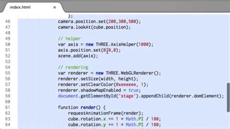 12 orbitcontrols jsを使おう 【旧版】three js入門 プログラミングならドットインストール