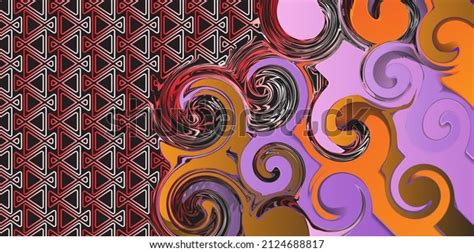 Abstract Geometric Shape Gradient Backgroundmodern Background Stock Vector Royalty Free