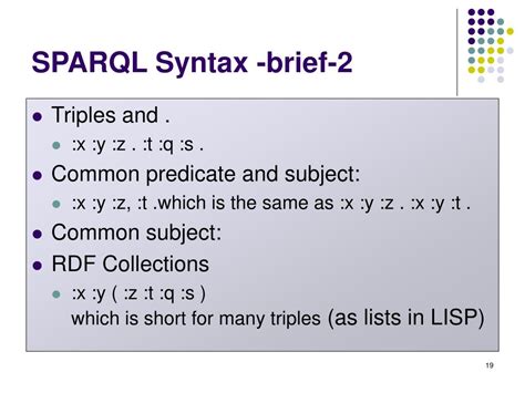 PPT Empowering Semantic Web With SPARQL Standard Query Language PowerPoint Presentation ID