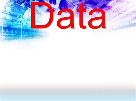 Introduction To Data Processing Ppt