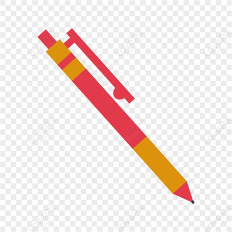 빨강 노랑 샤프 펜슬 사무실 지우개 기호 Png 일러스트 무료 다운로드 Lovepik