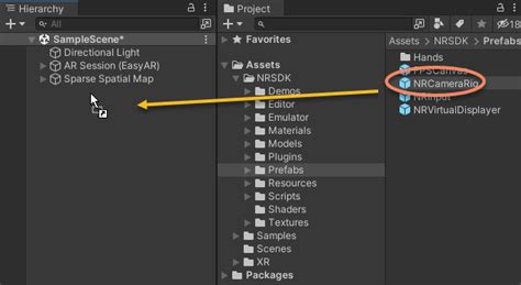 Easyar头显扩展 — Easyar Sense Unity Plugin 460 文档