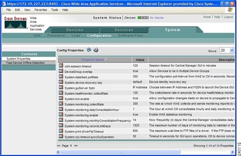 Cisco Wide Area Application Services Configuration Guide Software Version 407 Configuring