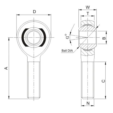 Injection Rod Ends Pmxm China Manufacturer Supplier