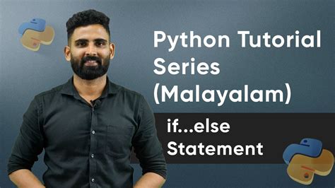 Part 5 Python Ifelse Statement Python Malayalam Tutorial Series Youtube