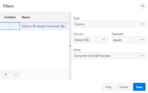 How To Create A Filter Button In An Interactive Grid Oracle Forums