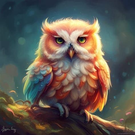 Cute Owl Ai Generated Artwork Nightcafe Creator