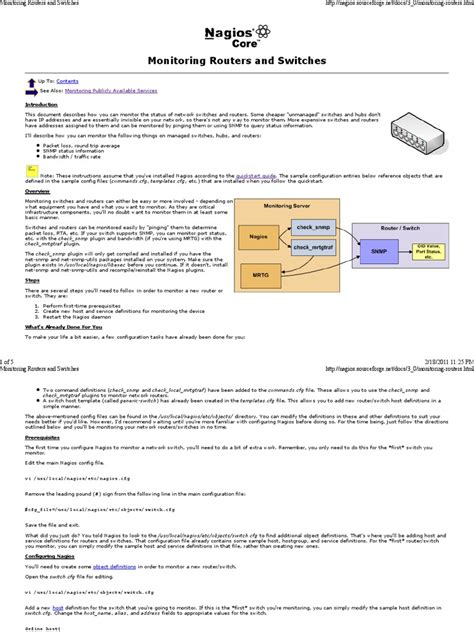 Pdf Monitoring Routers And Switches Dokumen Tips