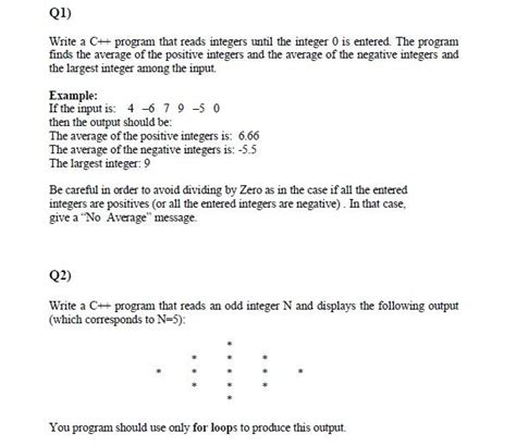 Solved Q Write A C Program That Reads Integers Until The Chegg