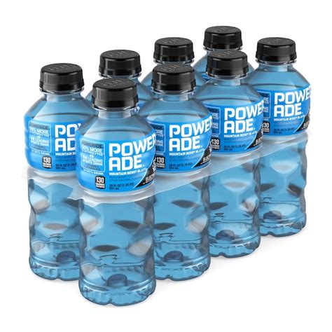 Powerade 8 Pack 20 Fl Oz Berry Soft Drink 00049000045659 At