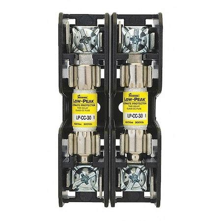 Eaton Bussmann Open Fuse Block CC UL Class V AC DC Volt Rating Poles Box Lug BCM C