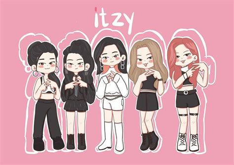 Candy Ao On Instagram “ Fanart Itzyfanart Itzy” Chibi Wallpaper