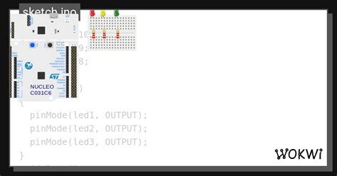 Puzzle 1 A Wokwi Esp32 Stm32 Arduino Simulator