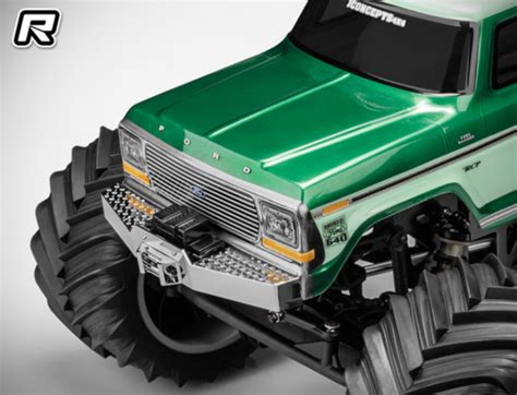 Red RC JConcepts MT Chrome Bumper Sets