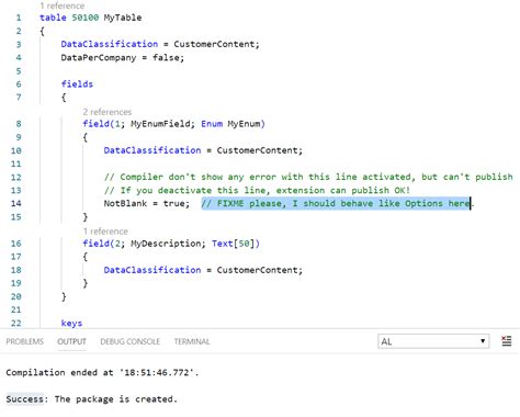 Notblank True With Enums Throws An Error In Publishing Time · Issue 4323 · Microsoftal · Github