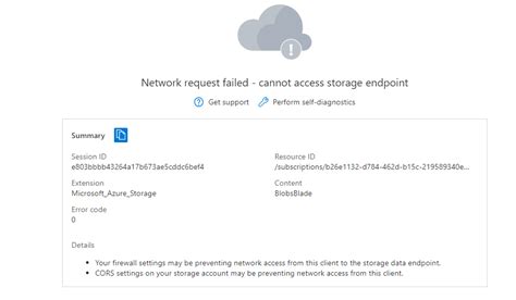 unable to connect spoke vm using private ip and storage account key