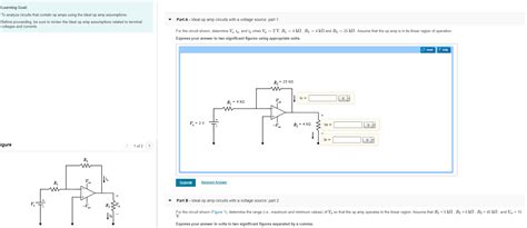 Solved Learning Goal To Analyze Circuits That Contain Op Chegg