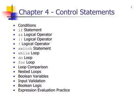 Ppt Mastering Control Statements In Java Powerpoint Presentation Free Download Id9548456