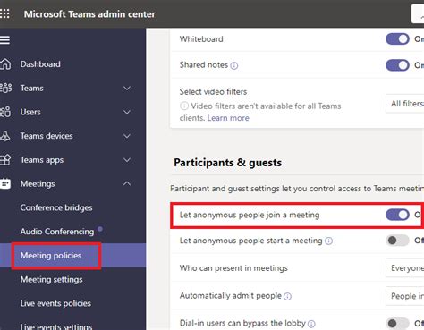 Invitees Not In My Organization Unable To Join Teams Web Meeting Via