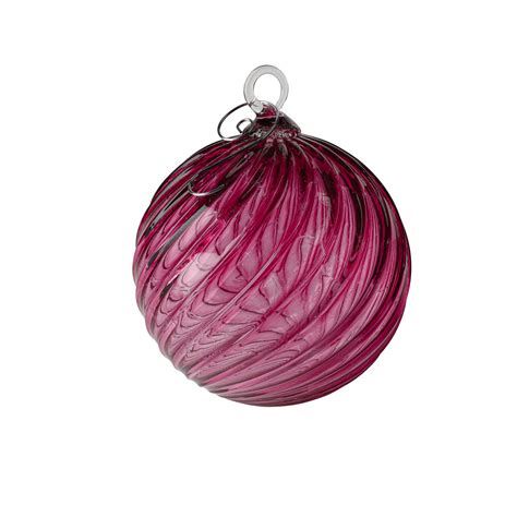 Raspberry Handblown Glass Ornament 2bglass Hot Shop And Showroom