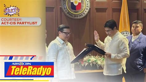 Dating DSWD Sec. Erwin Tulfo nanumpa na bilang kinatawan ng ACT-CIS partylist | Sakto (31 May ...