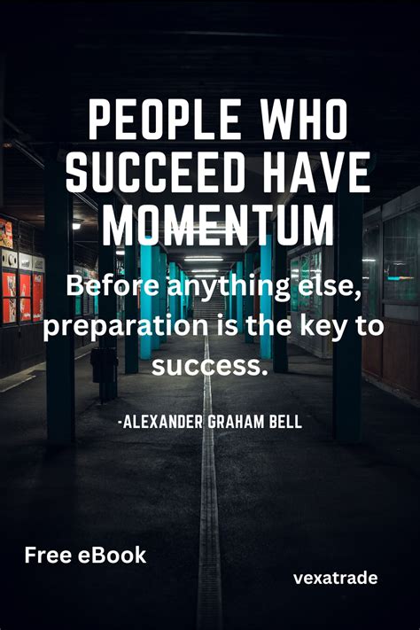 a quote from the book people who have momentum before anything else