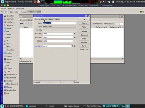 Konfiigurasi Pppoe Server Dan Client Mikrotik Force Magic Tech
