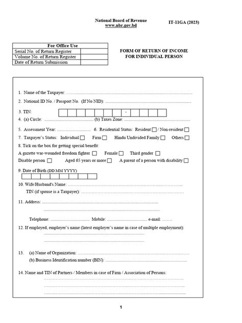 Individual Return It 11ga 2023 3 Pdf
