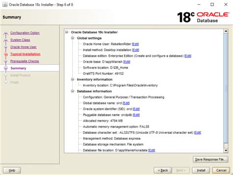 How To Install Oracle Database 18c On Windows 10 Rebellionrider