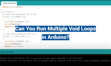 Can You Run Multiple Void Loops In Arduino Technetron Electronics
