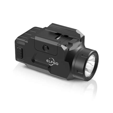 Elfgo Compact Rail Mounted Pistol Light 600 Lumens Mini Led Strobe