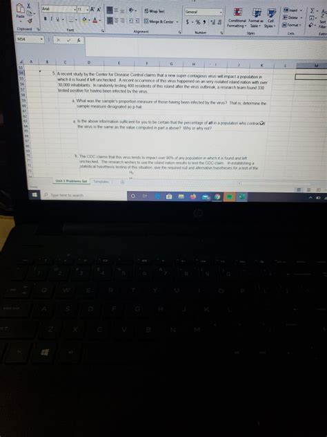 Solved Insert 111 General Wrap Text Merge And Center We