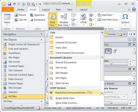 Displaying A SharePoint List From Another Team Site In Sharepoint Foundation Raymund