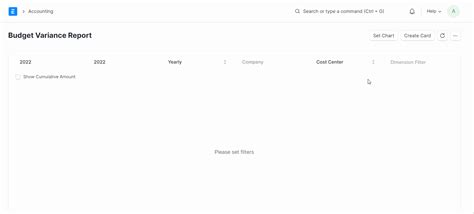 No Custom Dimension In Budget Variance And Profitability Report · Issue 34136 · Frappeerpnext