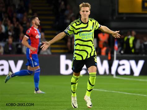Martin Ødegaard เฉือน Arsenal คว้าชัยที่ Crystal Palace Kobo