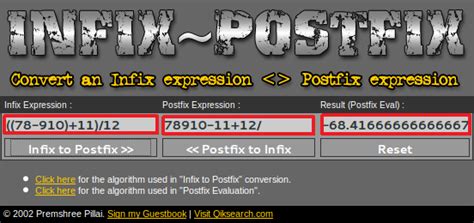 Algorithm Java Jump Infix Expression To Postfix Java Converts