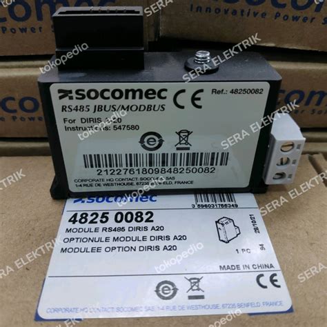 Jual Socomec Module Modbus Rs485 Diris A20 Multis L50 Jakarta Pusat Sera Elektrik Tokopedia