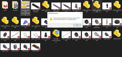i am getting this error while trying to open any of these files that